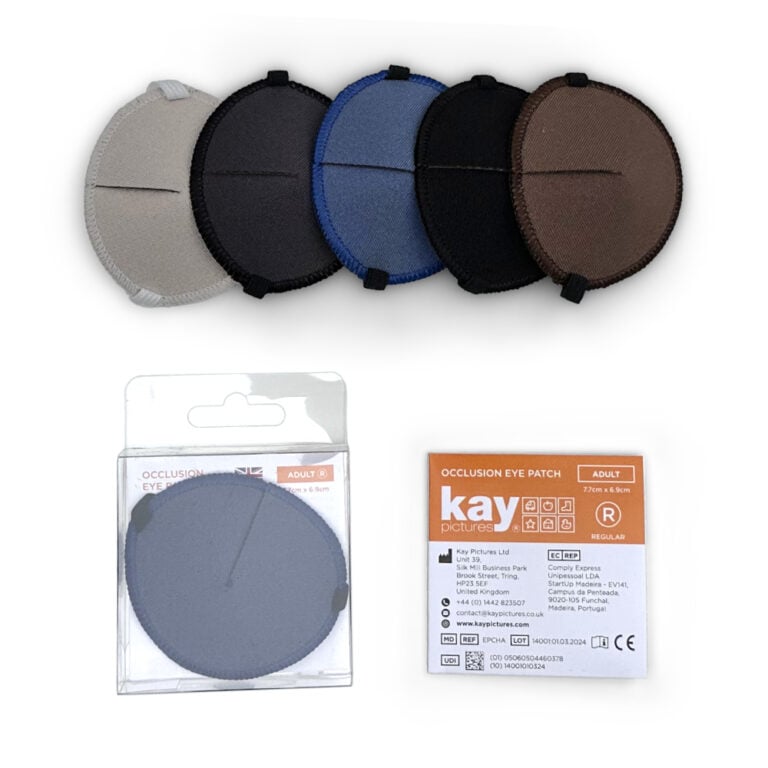 Medical Adult Eye Patches - Occlusion Therapy - Kay Pictures